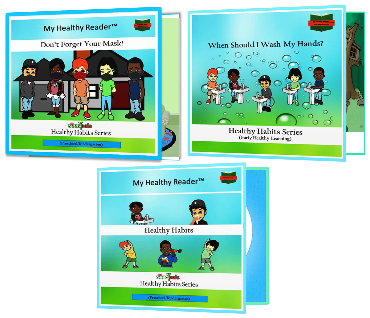 (Lesson Story Books) Healthy Habits Series - Full Set - My Healthy Reader